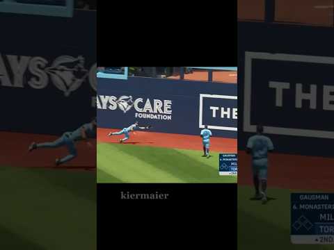 Kevin Kiermaier LAYS OUT for INSANE Diving Catch! #top plays #baseball highlights #mlb