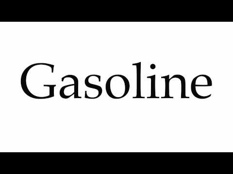 How to Pronounce Gasoline