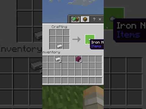 How To Make Crimson Hanging Signs In Minecraft #Shorts
