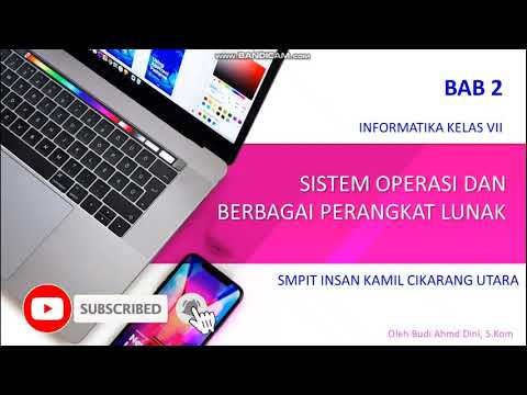 Informatika kelas 7 BAB 2 Sistem Operasi dan Berbagai Perangkat Lunak hal. 41-48