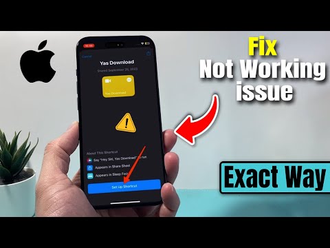 Yas Download Shortcut Not Working iPhone (UPDATED)