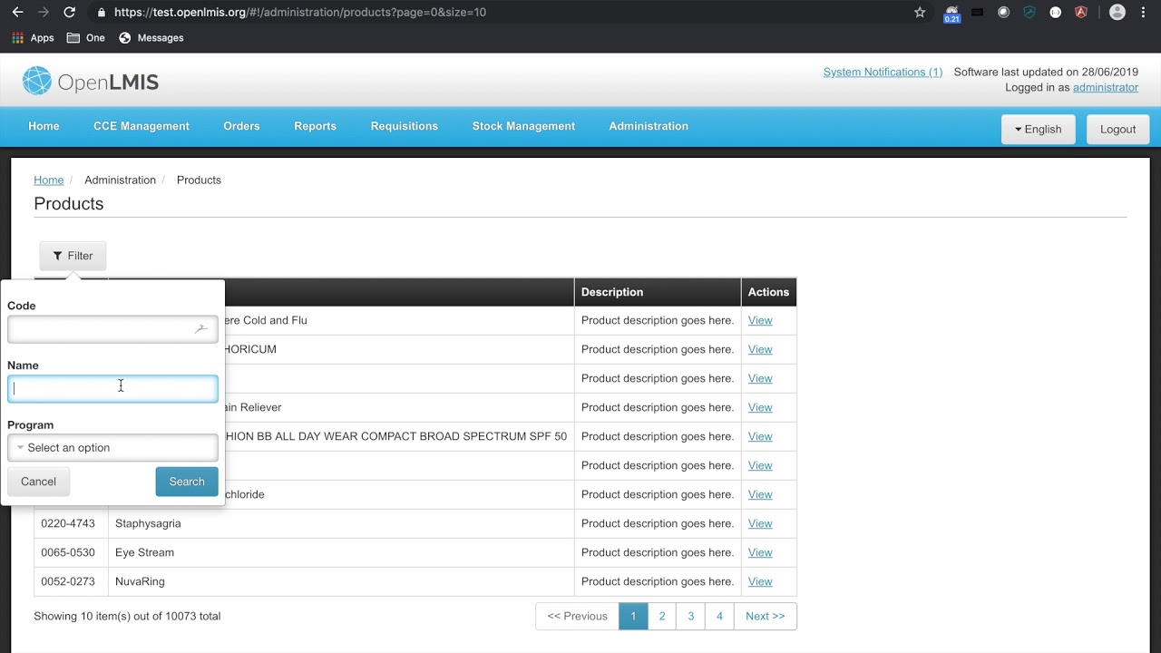 How to manage product kits in OpenLMIS: new 3.6 feature!