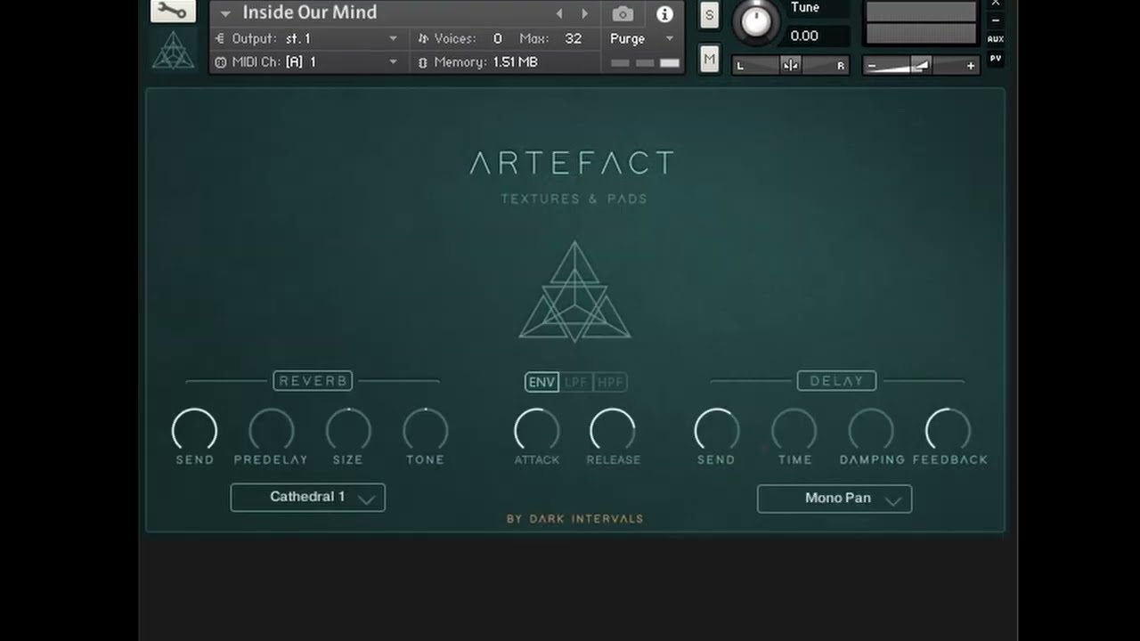 Checking Out Artefact by Dark Intervals