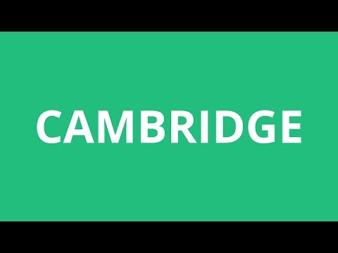 How To Pronounce Cambridge - Pronunciation Academy