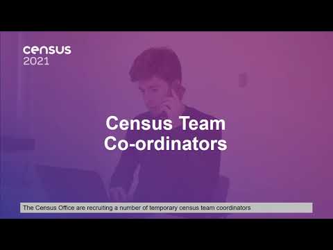 NISRA Census Team Co-ordinators (CTC) recruitment