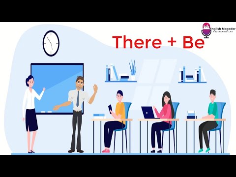 there + be / There is and there are: animation based lesson.