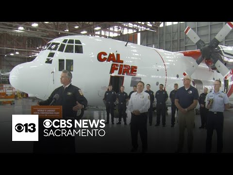 Gov. Newsom, Cal Fire announce new addition to aerial fleet
