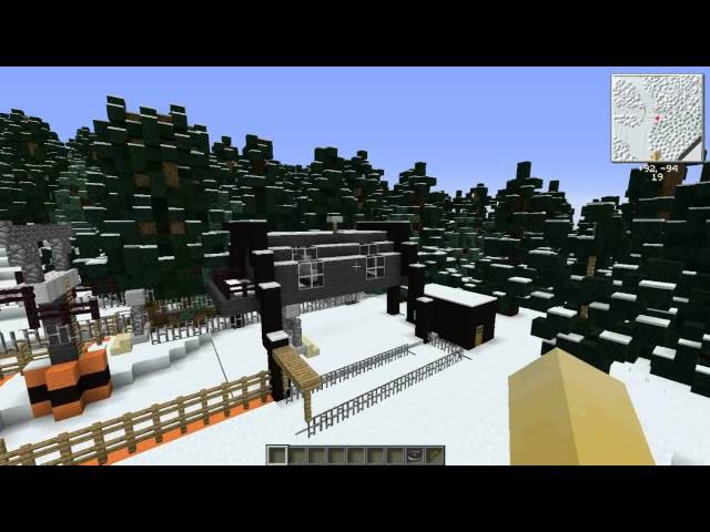 Sabertooth Ski Resort Minecraft Map