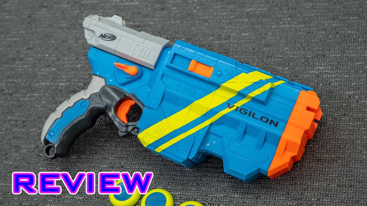[REVIEW] Nerf Vortex VTX Vigilon | Unboxing, Review, & Firing Demo
