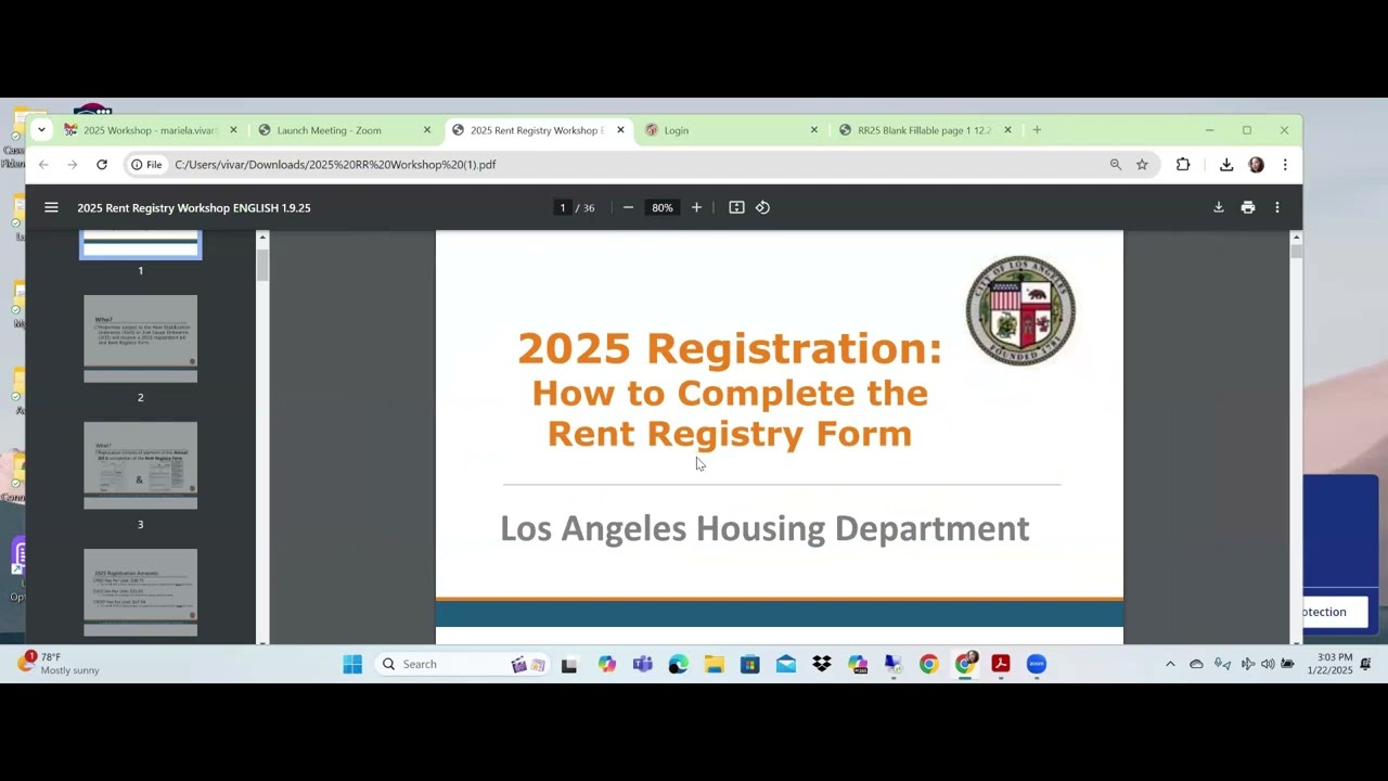 New Fee for Rental Properties Subject to the Just Cause for Eviction Ordinance (JCO)