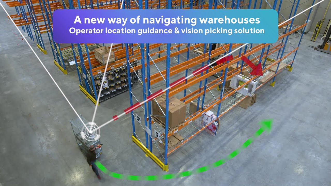 Pozyx & ART4L deliver highly accurate operator location guidance & vision picking solution
