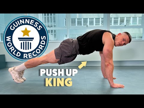 This Guy Sets World Record for Most Pushups to Planks in 1 Minute