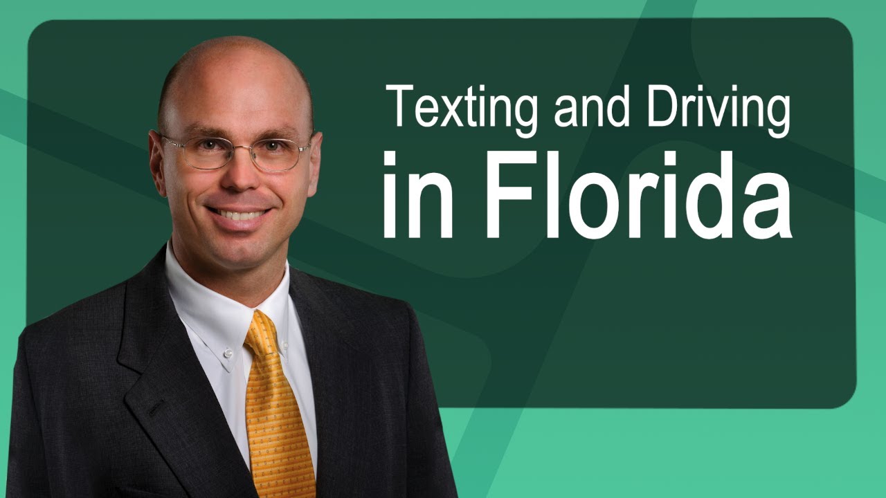 Texting and Cellphone Use Laws for Drivers in Florida | DeLoach ...