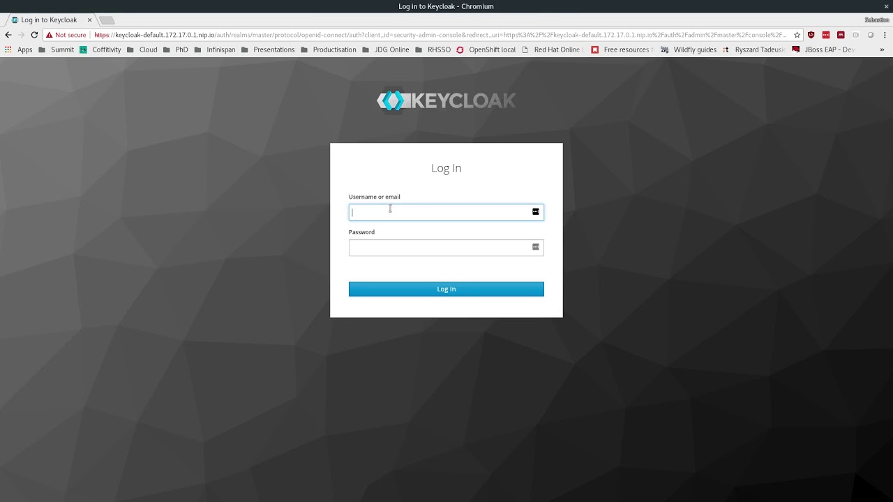 Keycloak and OpenShift integration