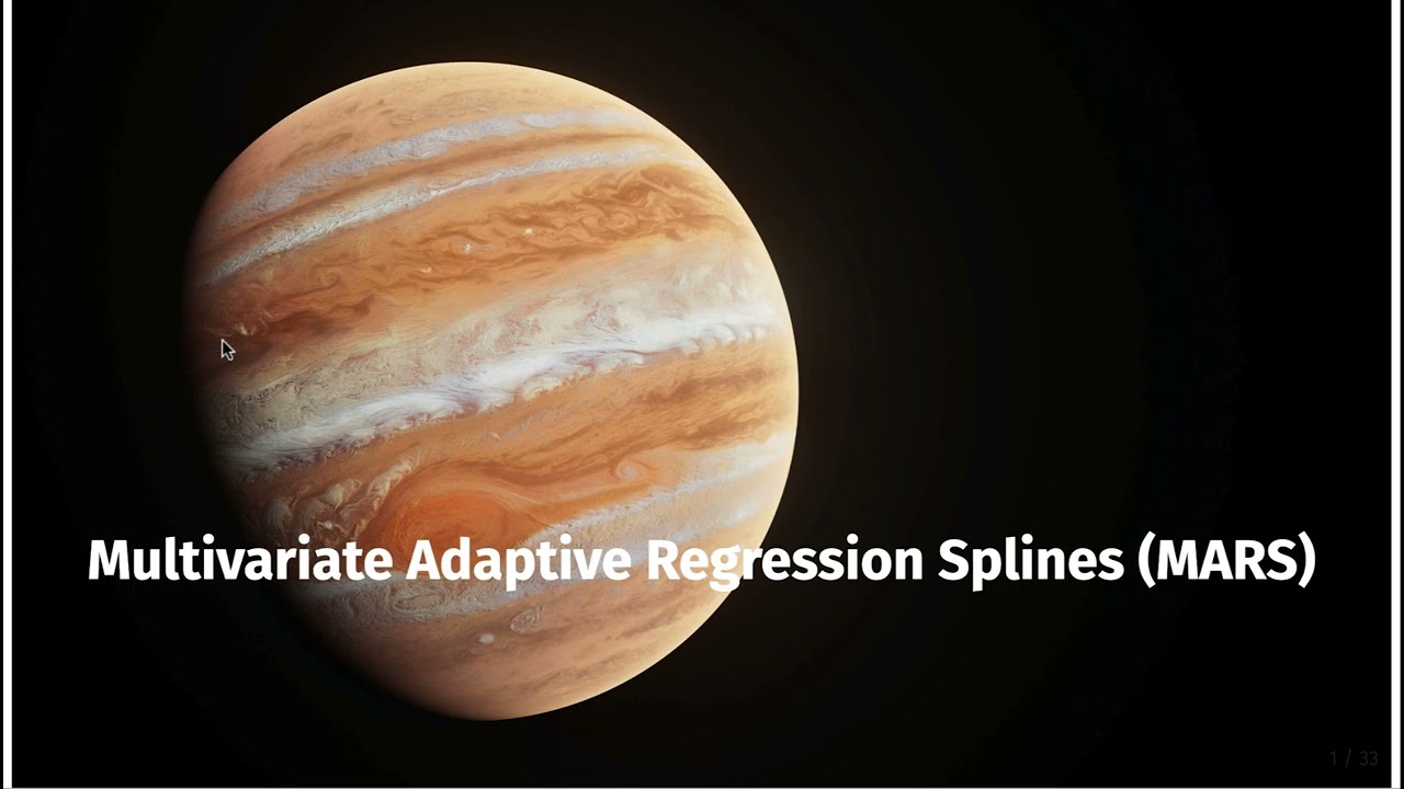 Multivariate Adaptive Regression Splines