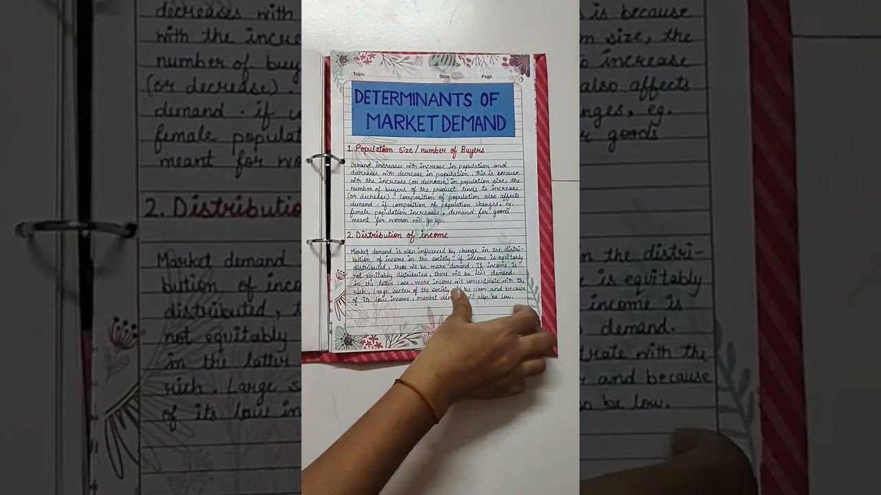 Class 11 Economics Project on Demand #class11  #project #class11economicsproject