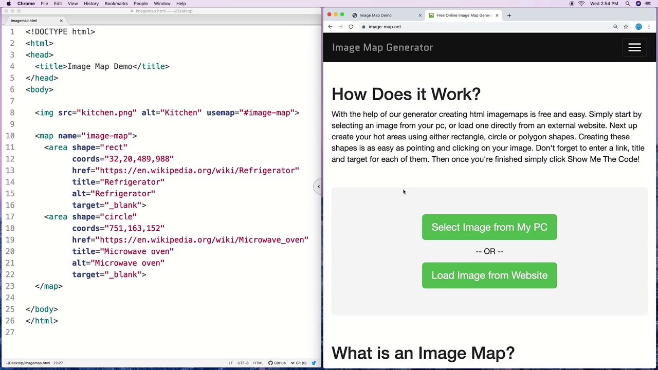 HTML Image Map Tutorial