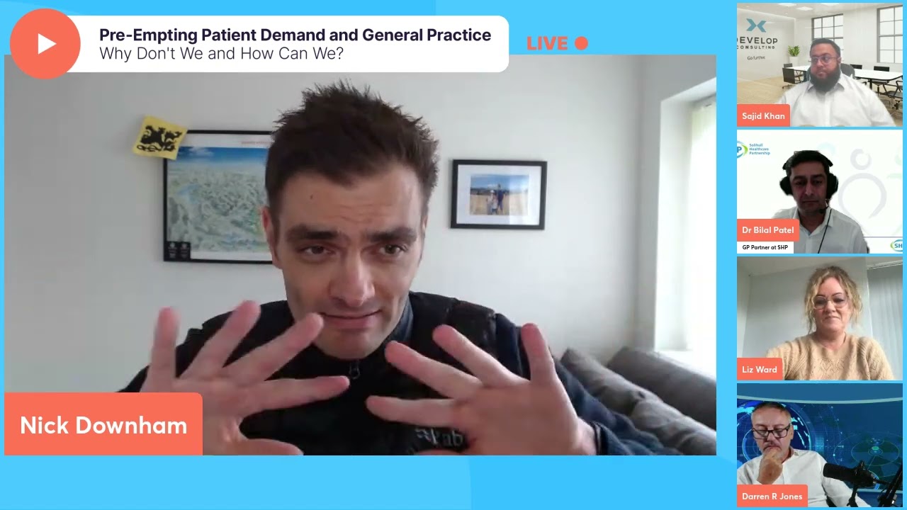 Pre-empting Patient Demand in General Practice  - Why Don't We and How Can We ?