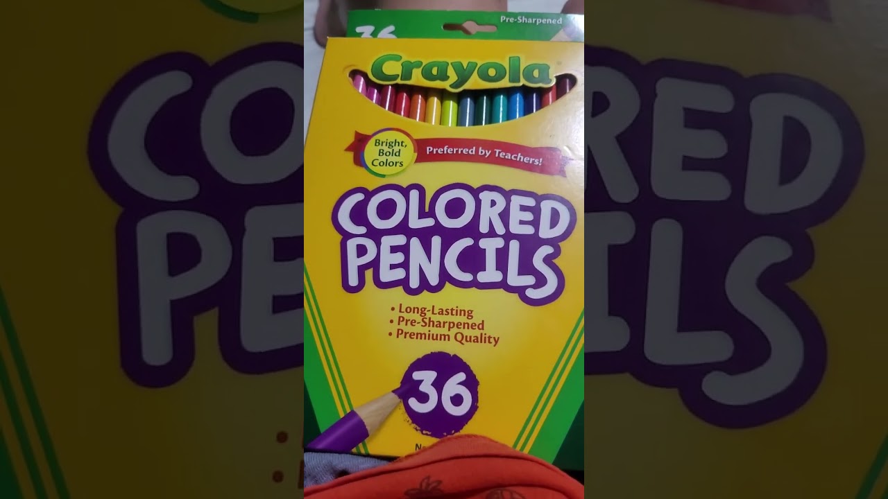 crayola color pencils 36 pencils