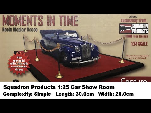 Squadron Products 1:24 Car Show Room Kit Review