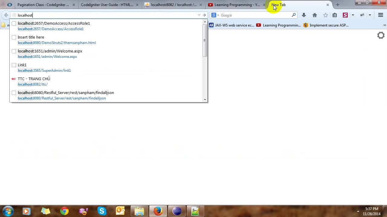 CodeIgniter Pagination