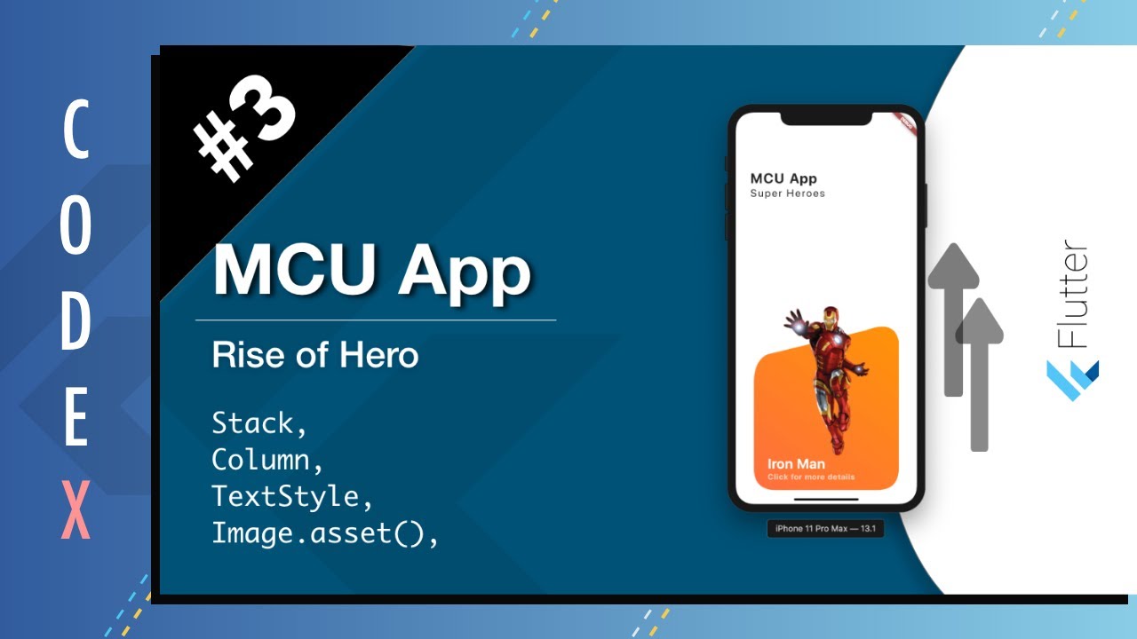 Flutter Basic Layout Tutorial || Part 3 (Rise of Hero)