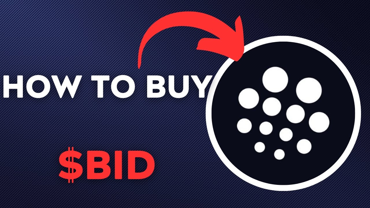 How To BUY $BID – Creator Bid TOKEN CRYPTO COIN IN 60 SECONDS