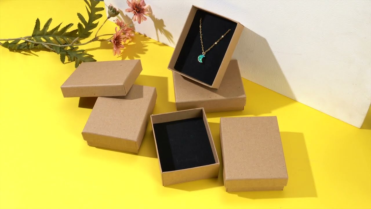 Cardboard Paper Jewelry Set Boxes(CBOX-R036-11A) #pandahall #jewelrybox #storage #beadingsupplies