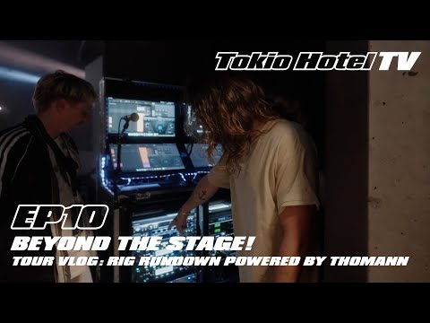 Beyond the stage! TOUR VLOG: RIG RUNDOWN powered by thomann - Tokio Hotel TV 2023 / EP10