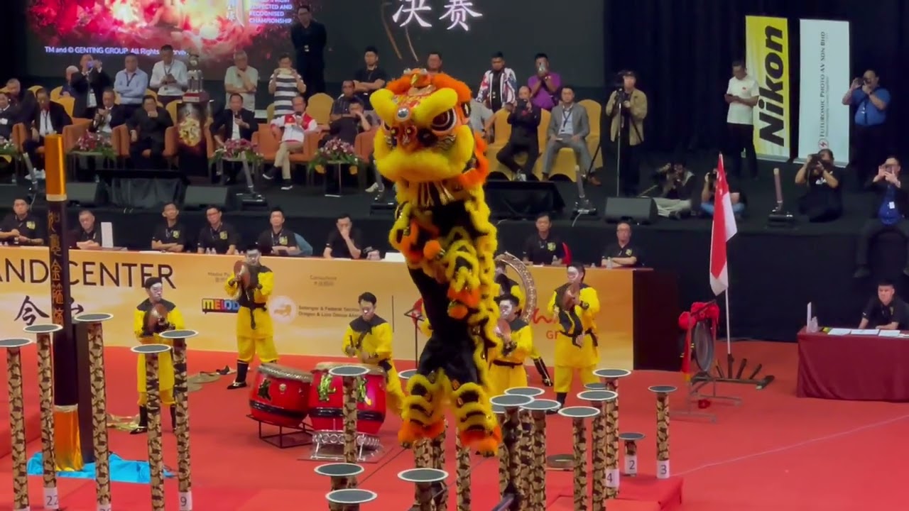 [FINAL] 🏆 14th Genting World Lion Dance Championship 2023 雲頂世界獅王爭霸賽 2023 - Singapore Yiwei Team B