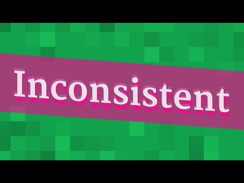 INCONSISTENT pronunciation • How to pronounce INCONSISTENT