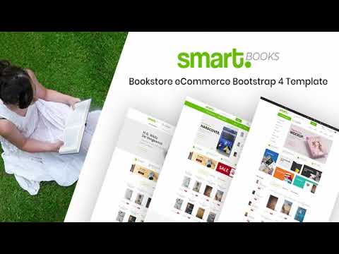 Smartbooks - Responsive Book Store eCommerce Bootstrap 4 Template | Themeforest Website Templates