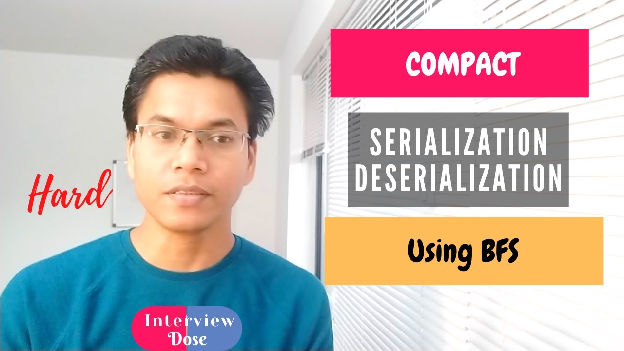 BFS Serialize and Deserialization of Binary Tree 🔥