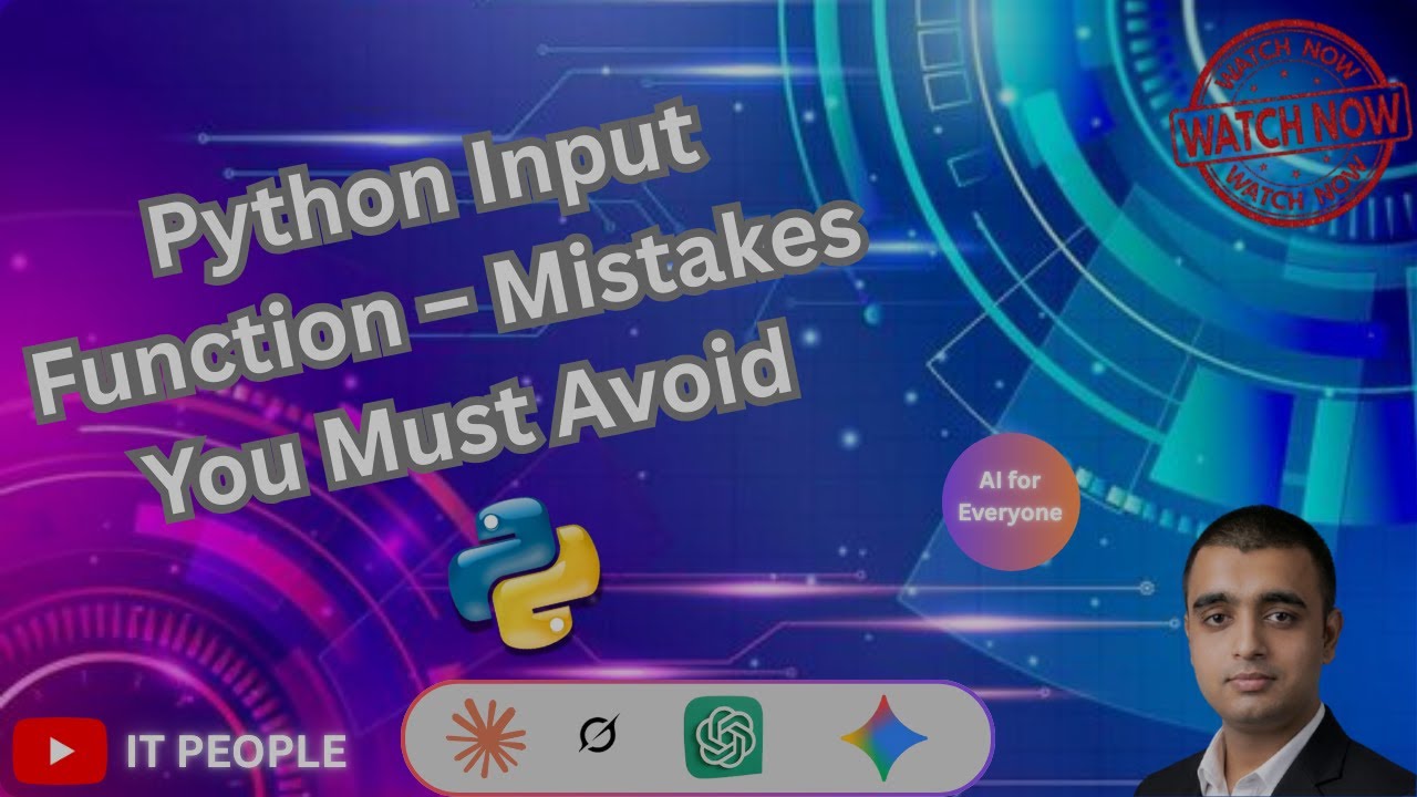 Python Input Function – Mistakes You Must Avoid