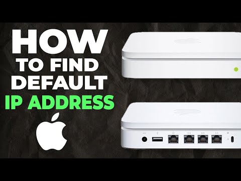 How to Find Your Wireless Router IP Address | Apple