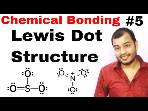 11 Chap 4 -- Chemical Bonding 05 -- Lewis Dot Structure -- How to draw ...
