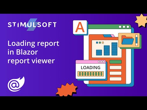 Blazor Reporting Tool. Loading report in report viewer (2023)