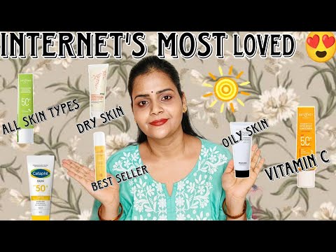 ✨Top 5 Sunscreens for All Skin Types Under ₹500 | Best Budget Sunscreens in India 2025”