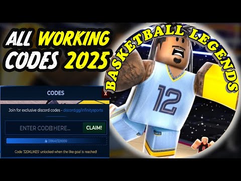 Basketball Legends Codes June 2025 ⚠️New⚠️ ALL WORKING CODES Roblox Basketball Legends 2025