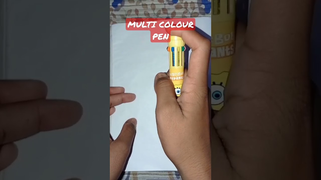 Multi colour pen 10 in 1 pen.