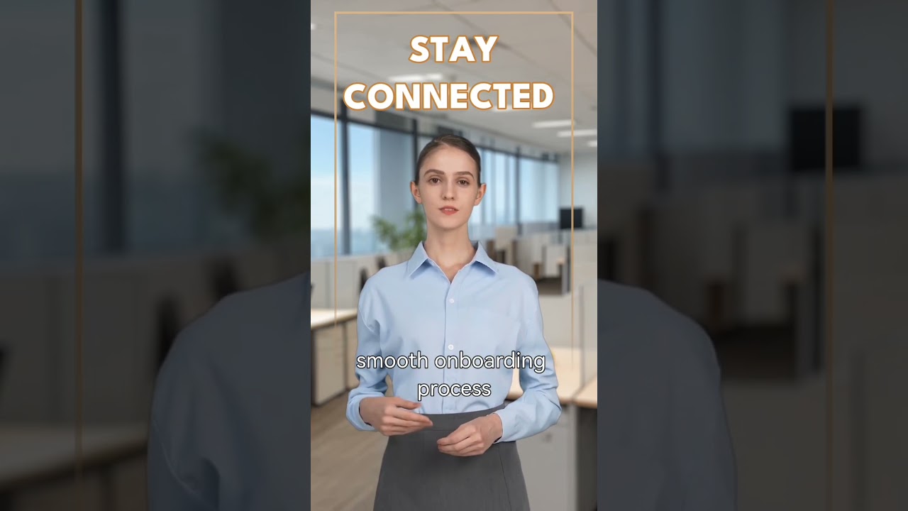 Welcome to our team!                   #Employee onboarding video