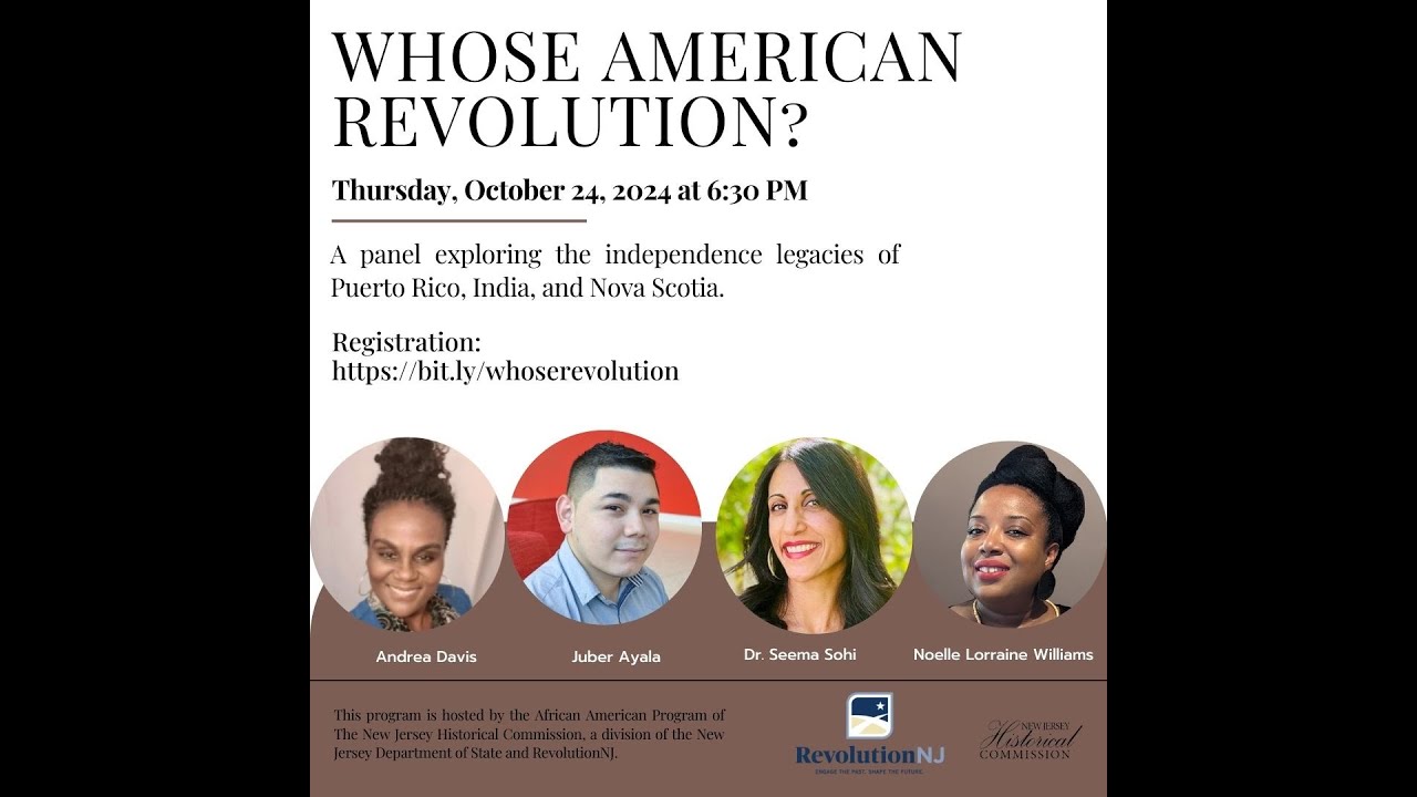 Whose American Revolution? The Independence Legacies of Puerto Rico, India, and Nova Scotia