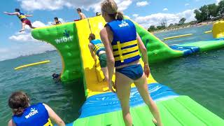 WhoaZone At Whihala Beach Inflatable Water Park Project