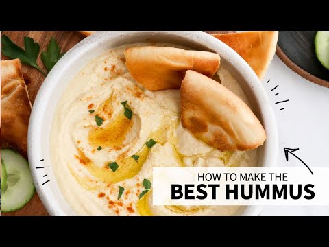 The Best Hummus Recipe | Fast & Healthy!