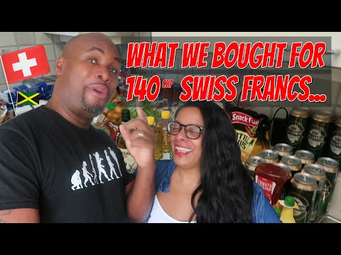 What We Bought For CHF 140 | Swiss Francs