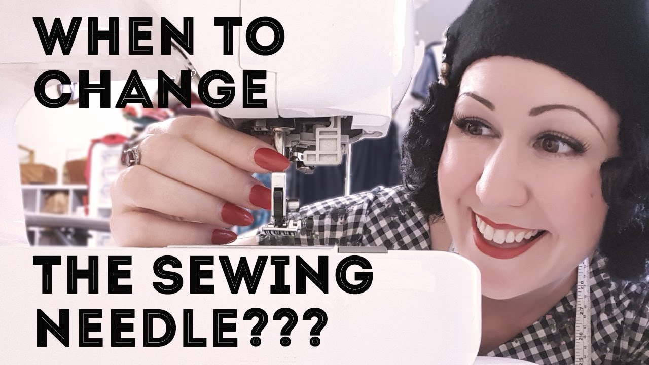 How often should I change my sewing machine needle?5 ways to know when its time to change the needle