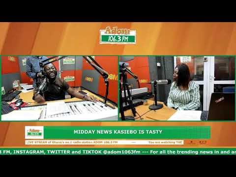 Midday News Kasiebo Is Tasty on Adom 106.3 FM (25-06-25)