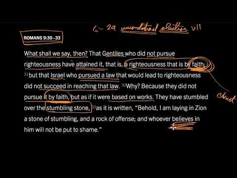 The Great Antidote to Shame: Romans 9:30–33