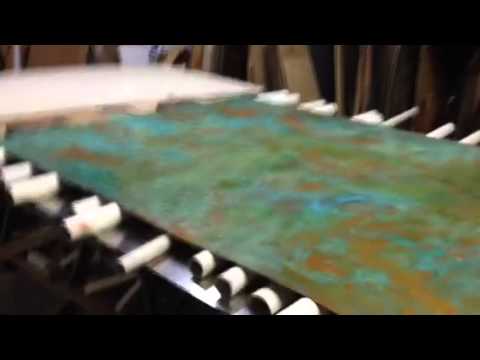 Gluing copper to aluminum