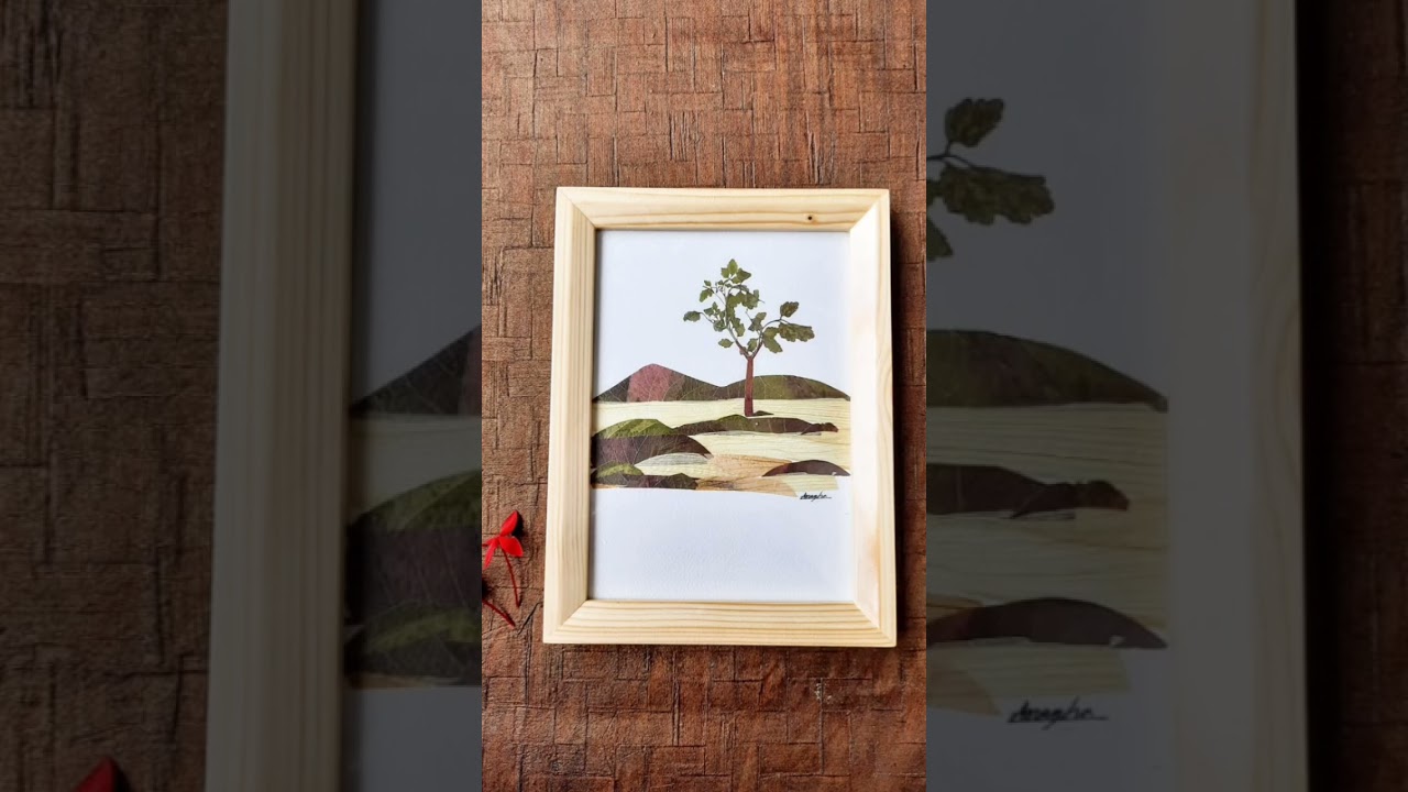 Pressed flower art frames #flowercraft #realflower #unique #dryflower #naturelovers #handmade